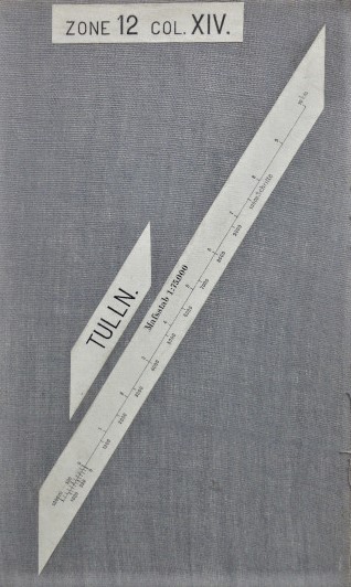 Tulln Österreich Landkarte Austria map 1880 | B.U.C.H